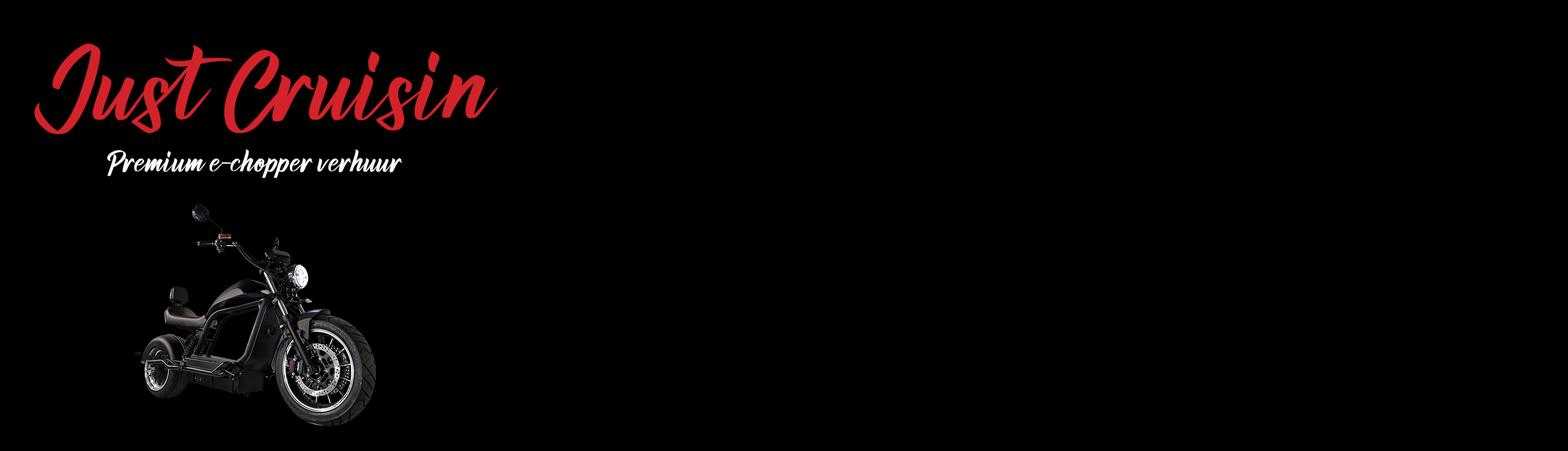 Just Cruisin - Premium e-chopper verhuur in Almere | E-chopper huren ...